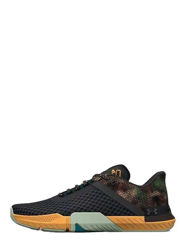 Under Armour Tribase Reign 4 Amp Training Sneakers - Jet Gray/orange Ice/black