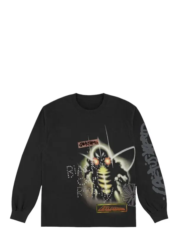 TRAVIS SCOTT Fw22 Beetle Jack Long Sleeve Tee - Black