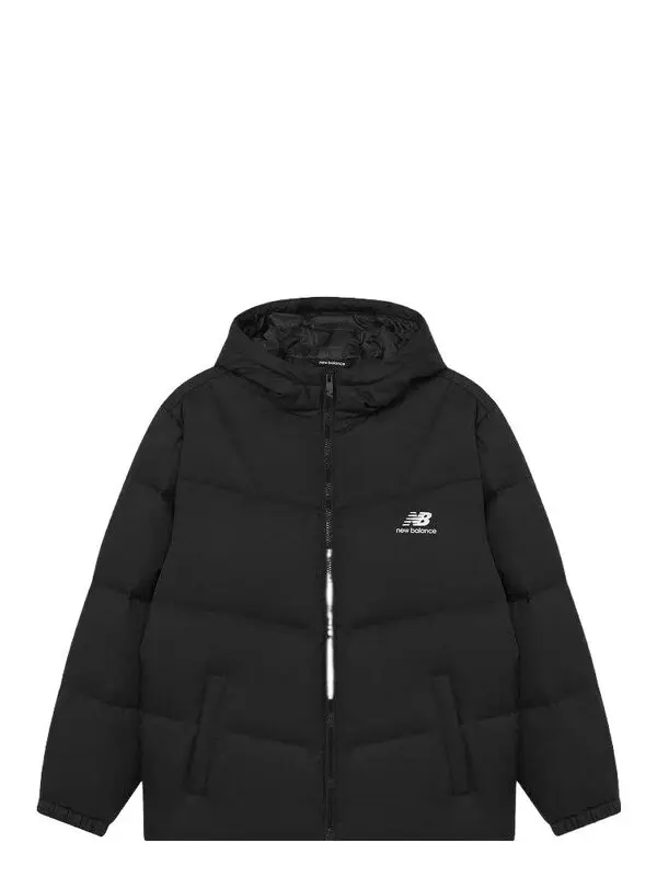 NEW BALANCE Padded Down Jacket - Black/white