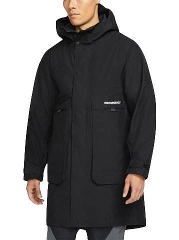JORDAN Gore-tex 2-in-1 Detachable Parka Jacket - Black