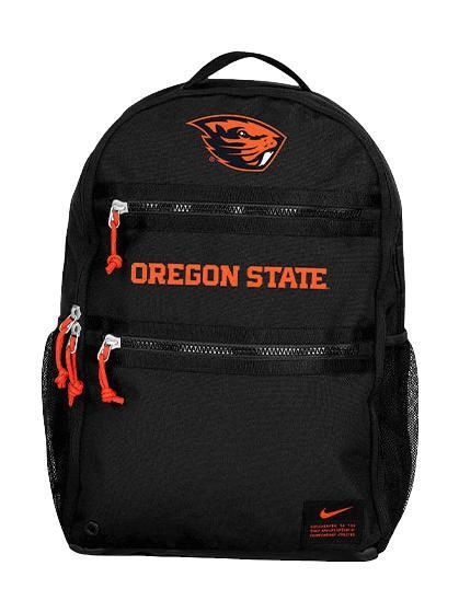 Nike College Oregon State Backpack - Black/orange