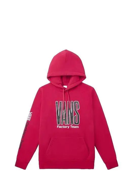 VANS Classic Logo Fleece Hoodie - Red
