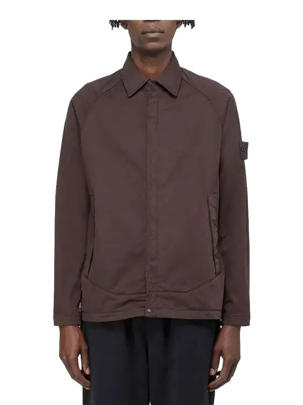 Stone Island Ghost Overshirt - Brown