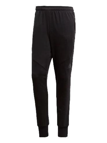 Adidas Zipper Front Bag Exercise Pants - Black