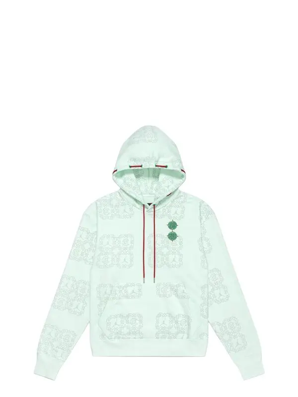 JORDAN X Clot Crossover Full Print Pullover Hoodie - Multi-color
