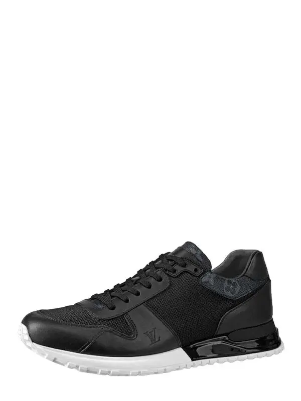 LOUIS VUITTON Run Away Sneakers - Black/white