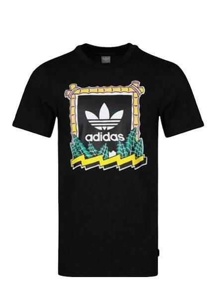 Adidas Originals Sports Loose Breathable Short Sleeve - Black