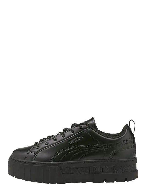 PUMA Mayze Flutur Platform Sneakers - Black