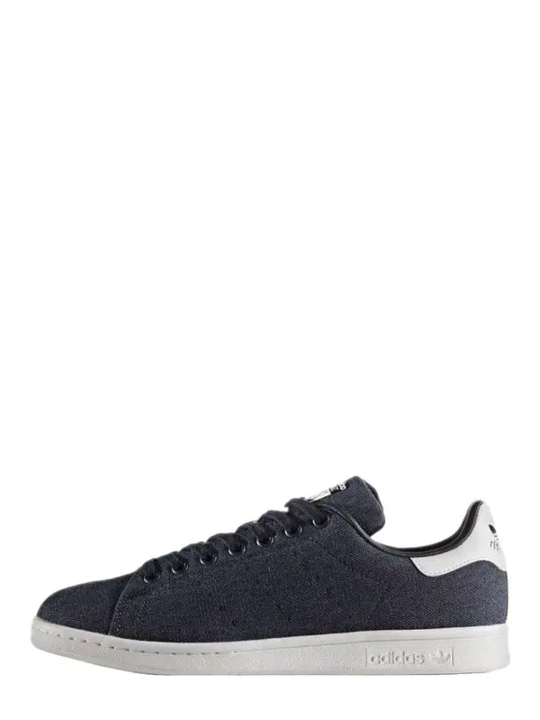 Adidas Stan Smith Denim Low Top Sneakers - Blue/white
