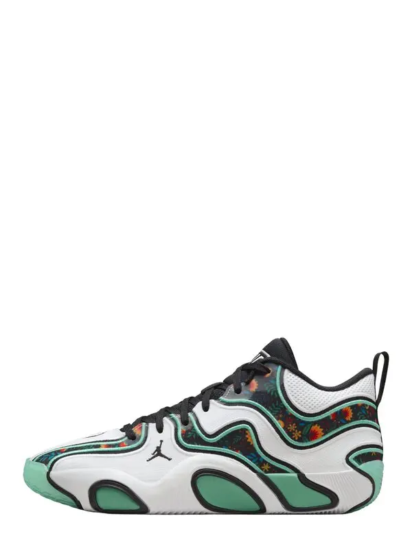 JORDAN Tatum 3 Pf "floral - White/black/kinetic Green
