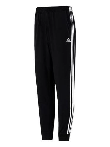 Adidas 3s Jog Tp Tri Stripe Splicing Bundle Feet Sports Pants/trousers/joggers Autumn - Black