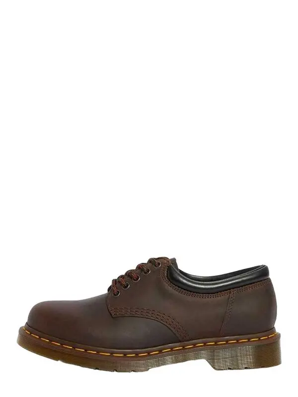 Dr. Martens 8053 Crazy Horse Leather Lace-up Shoes - Dark Brown