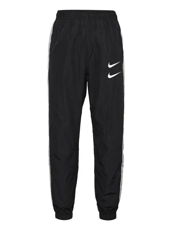 Nike Woven Bundle Feet Casual Sports Long Pants - Black