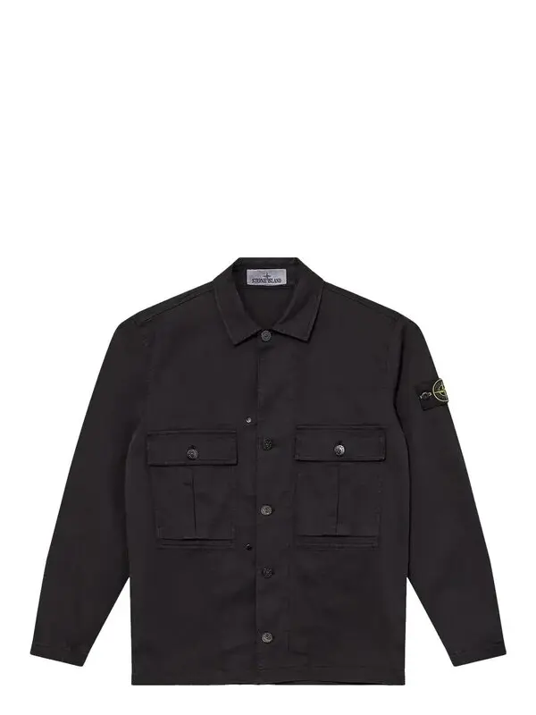 Stone Island Overshirt - Black