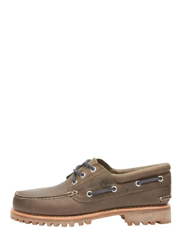 Timberland 3-eye Lug Shoes - Olive Full Grain