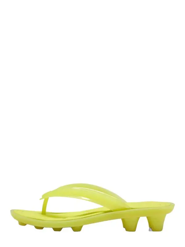 PUMA X Fenty Cat Cleat Jelly Sandals - Lime Sheen
