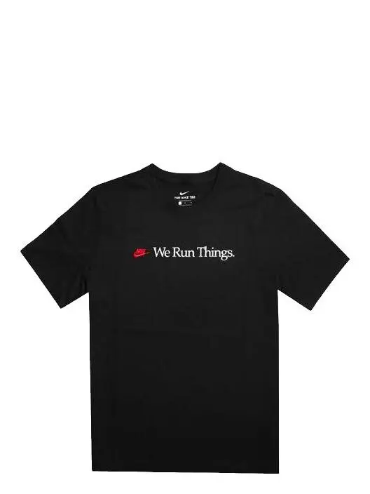 Nike Airathon Short Sleeve - Black
