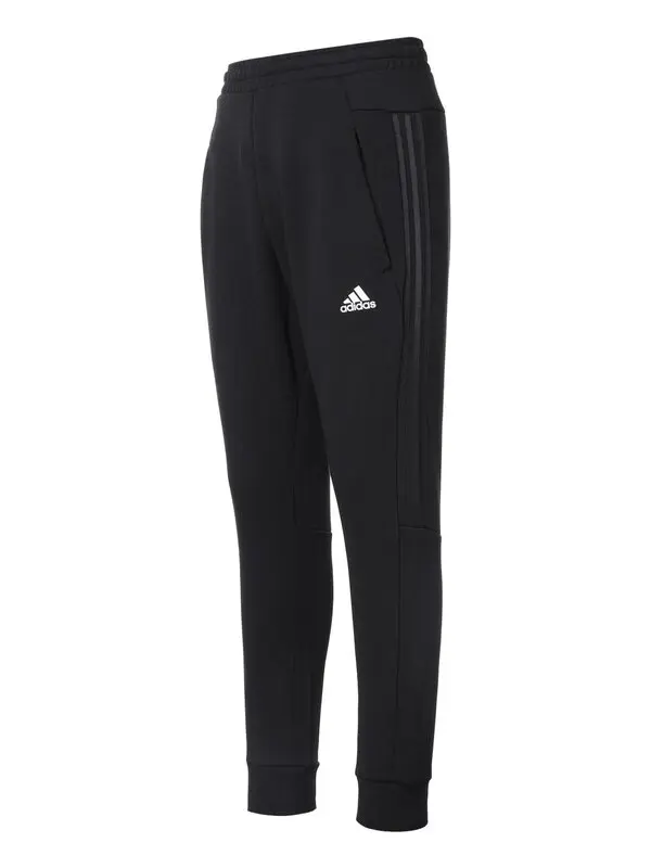 Adidas Casual Sports Training Logo Bundle Feet Long Pants - Black
