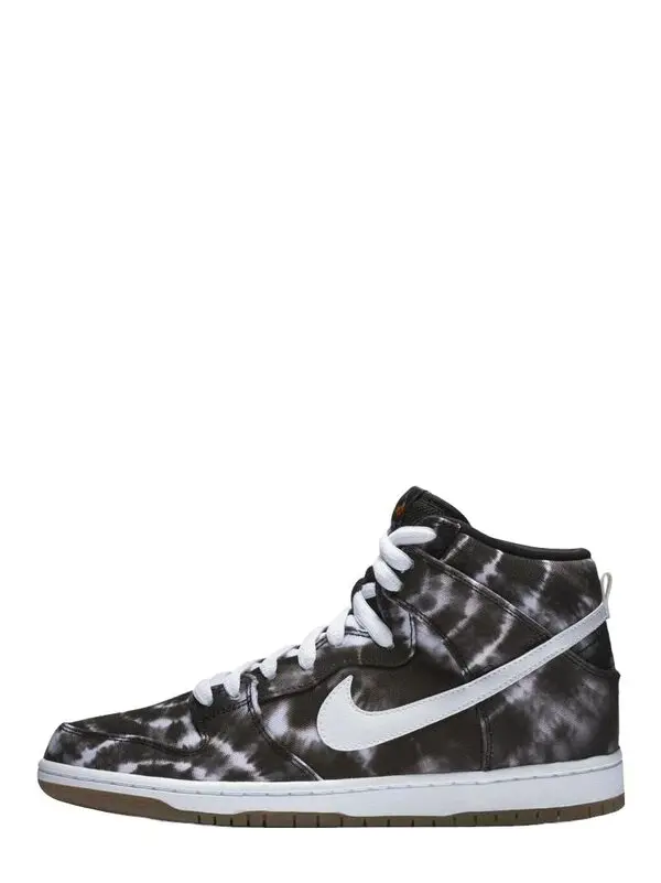 Nike Dunk High Premium "tie Dye" Sneakers - Black
