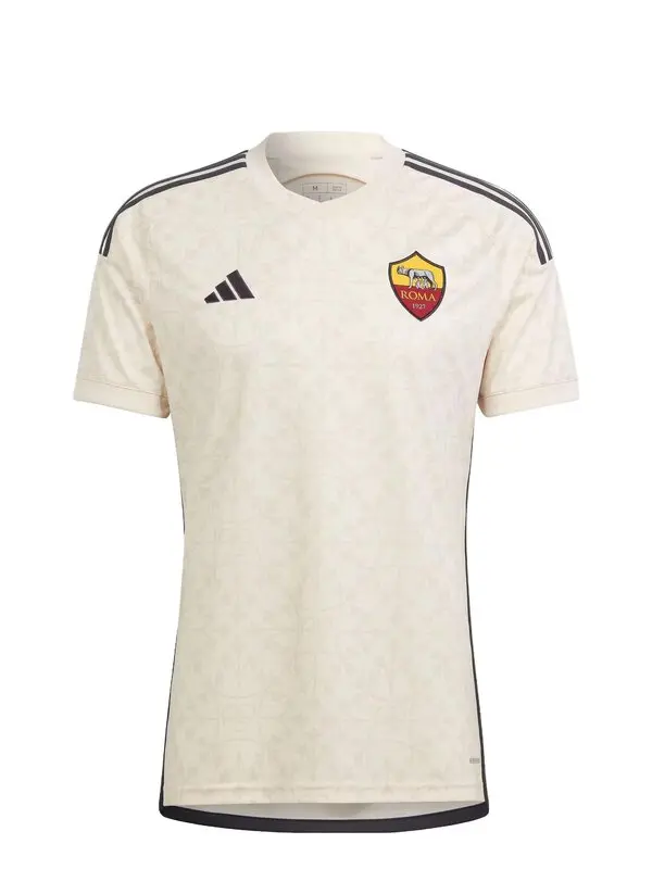 Adidas As Roma 23/24 Away Jersey - Beige