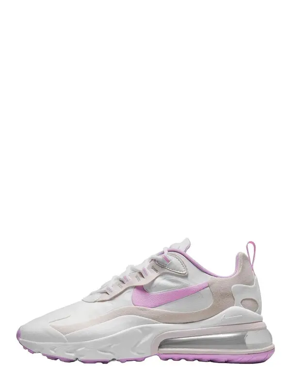 Nike Max 270 React Sneakers - White/fuchsia Glow/platinum Violet