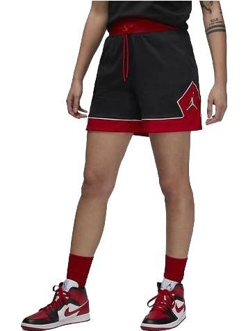 JORDAN Diamond Shorts - Black/red