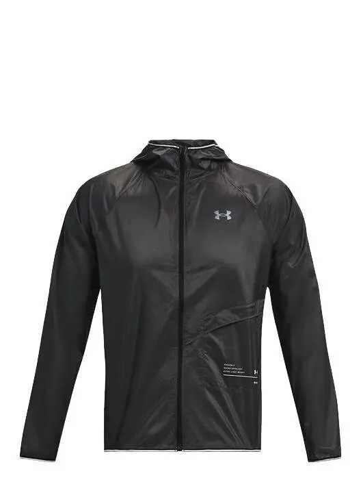 Under Armour Qualifier Storm Packable Jacket - Black/grey
