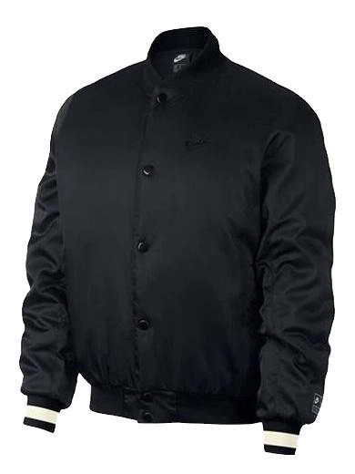 Nike Woven Baseball Jacket - Black