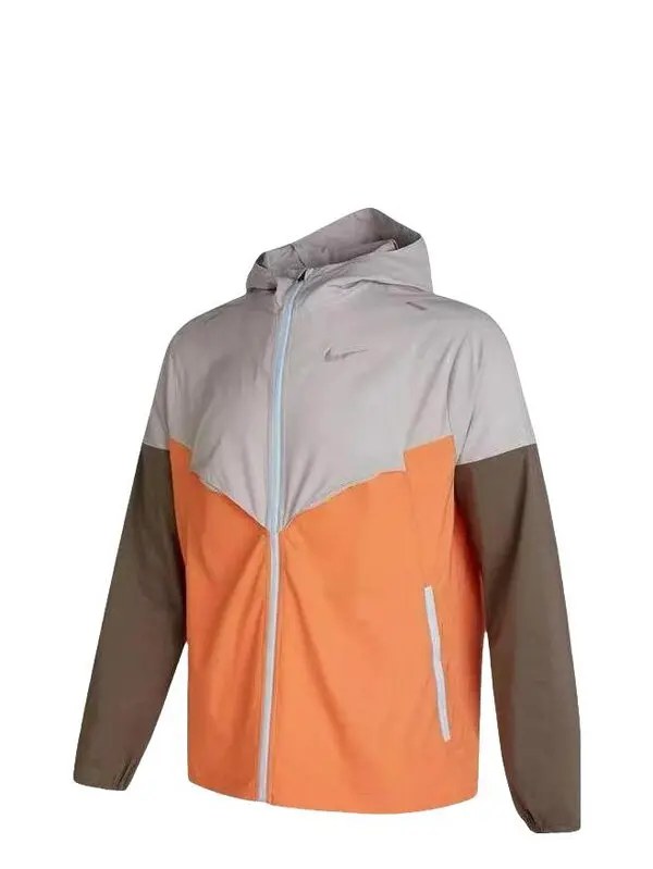 Nike Colorblock Hooded Long Sleeve Jacket - Default Colorway