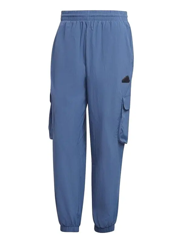Adidas City Escape Cargo Tracksuit Bottoms Asia Sizing - Blue