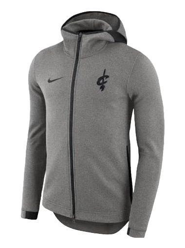 Nike Cleveland Cavaliers Showtime Hooded Jacket - Grey