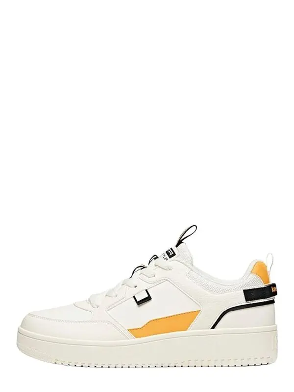 ANTA Skateboarding Series Sneakers - White/orange/black