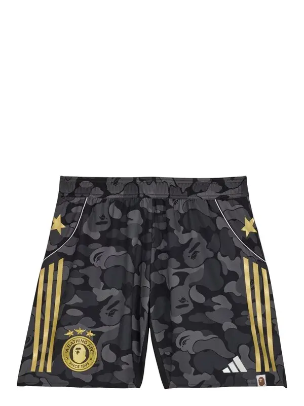 Adidas X Bape Fb Slim-fit Shorts - Black