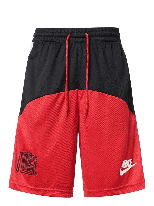Nike Colorblock Logo Straight Shorts - Default Color