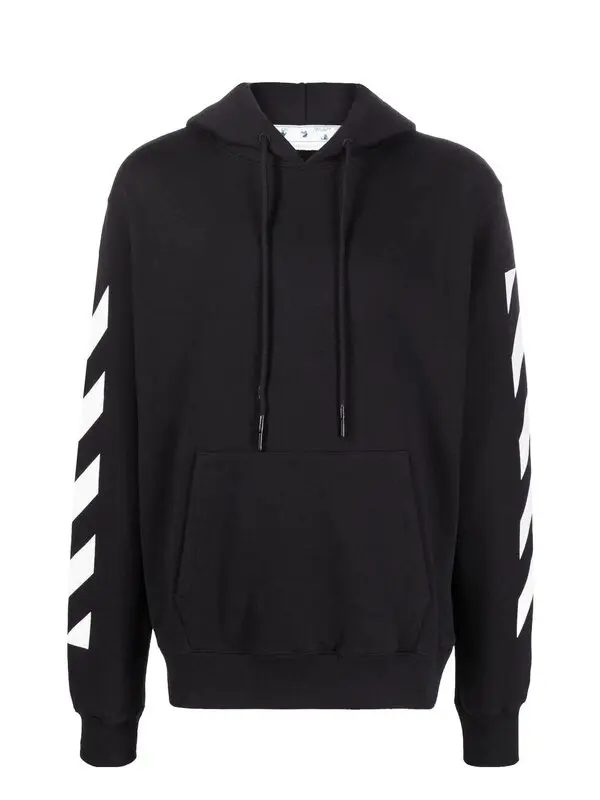 Off-White Arrow Pattern Hoodie - Multi-color