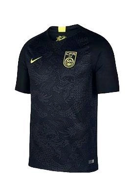 Nike 2018 China National Football Team Away Player Edition Jersey - Black