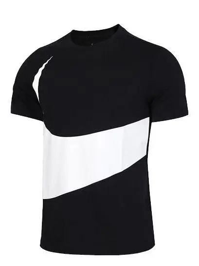 Nike Swoosh Short Sleeve T-shirt - Black
