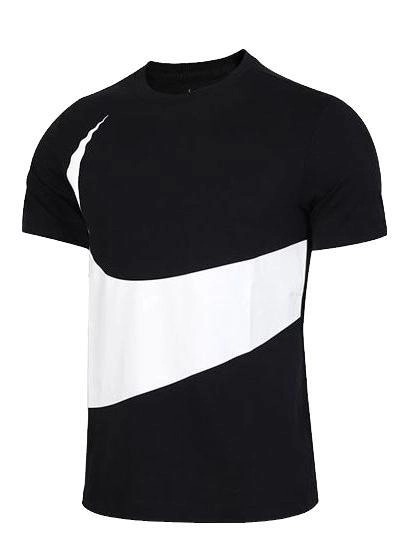 Nike Swoosh Short Sleeve T-shirt - Black
