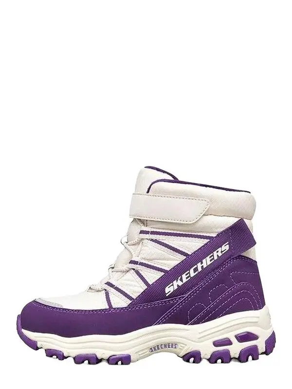 Sketchers D'lites Boots - Purple/white