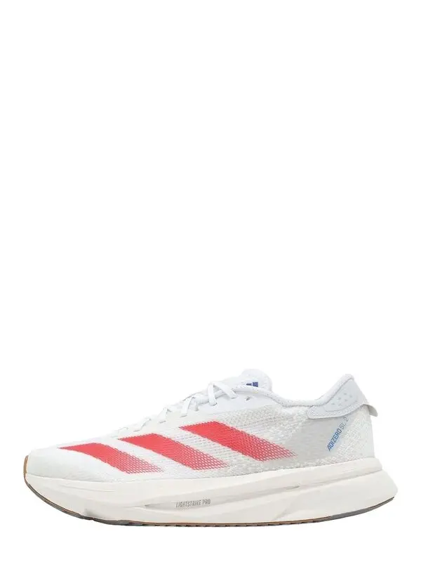 Adidas Adizero Sl2 Athletic Sneakers - Cloud White/pure Ruby/royal Blue