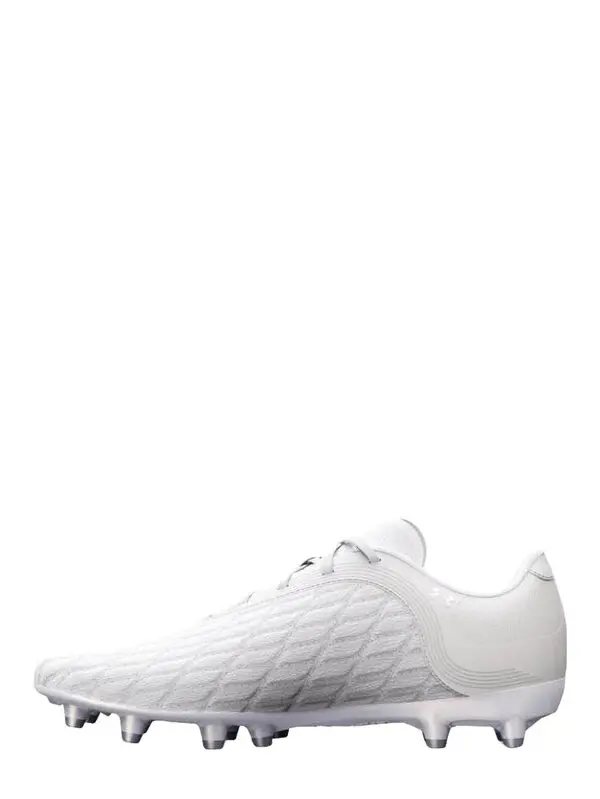 Under Armour Magnetico Pro 3 Fg Athletic Cleats - White/metallic Silver
