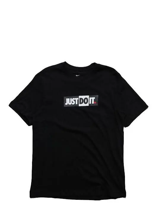Nike Jdi Logo Short Sleeve T-shirt - Black