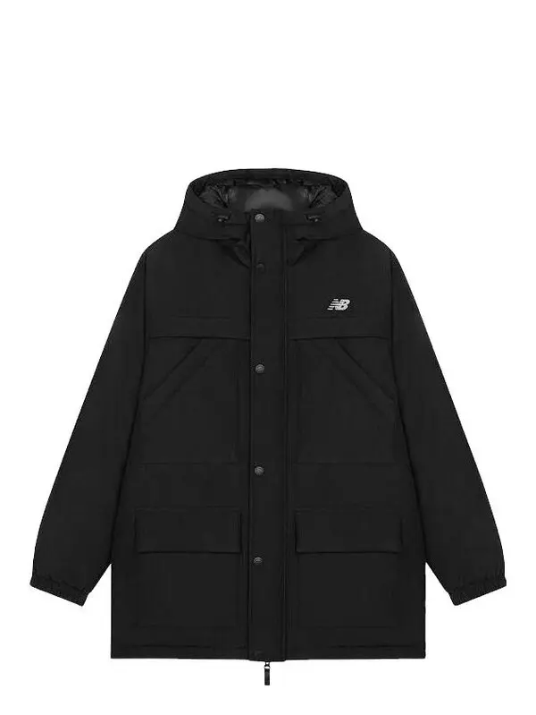 NEW BALANCE Sport Long Down Jacket - Black