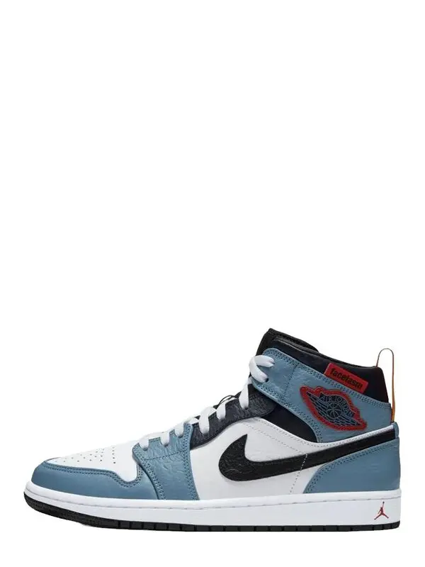 JORDAN Facetasm X 1 Mid Fearless Sneakers - Teal/black