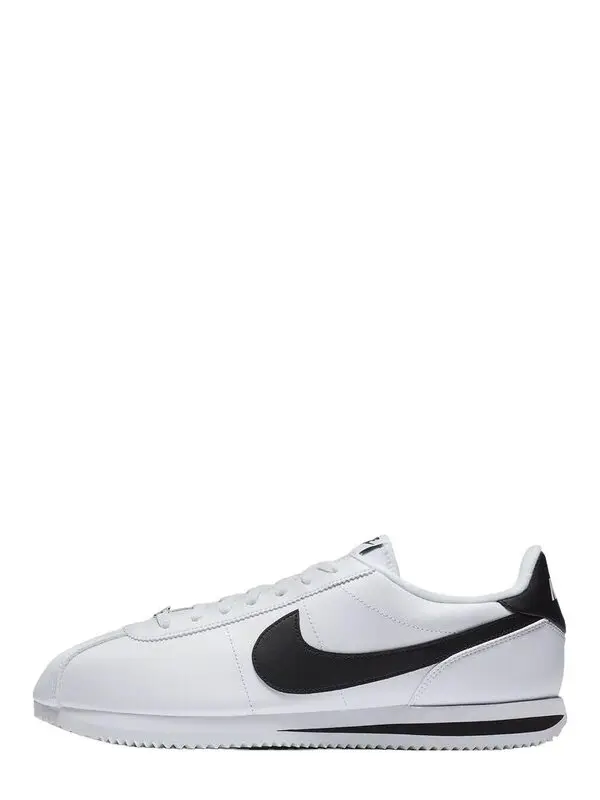 Nike Cortez Basic Leather Sneakers - White/black