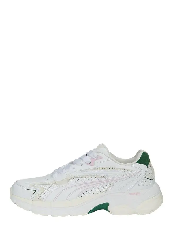 PUMA Teveris Nitro 'preppy Vine' Sneakers - White/vine