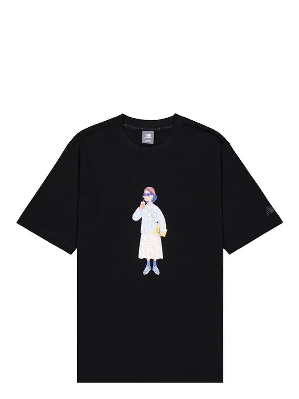 NEW BALANCE X Mr. Slowboy Graphic T-shirt - Black
