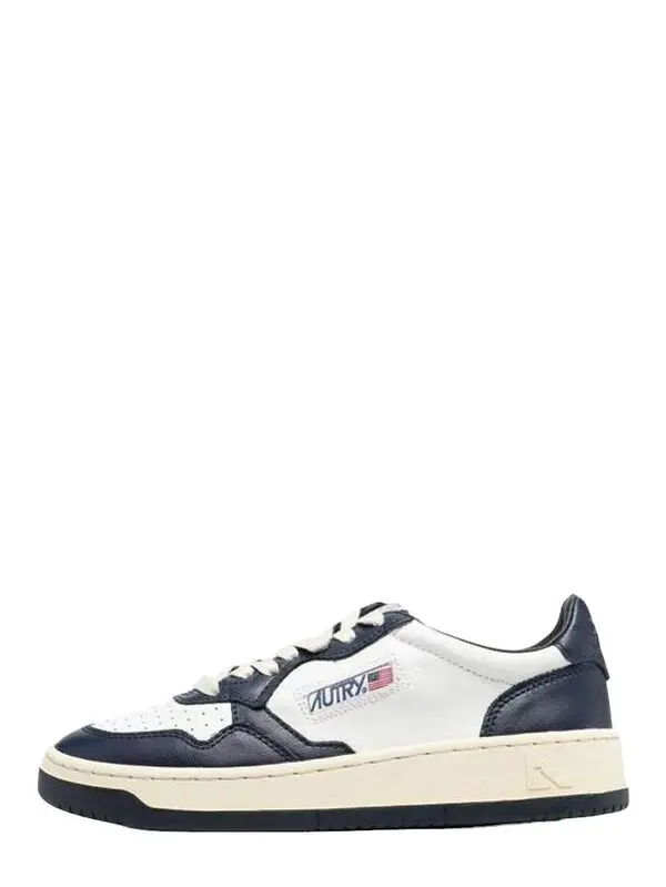 AUTRY Medalist Low Top Sneakers - White/black