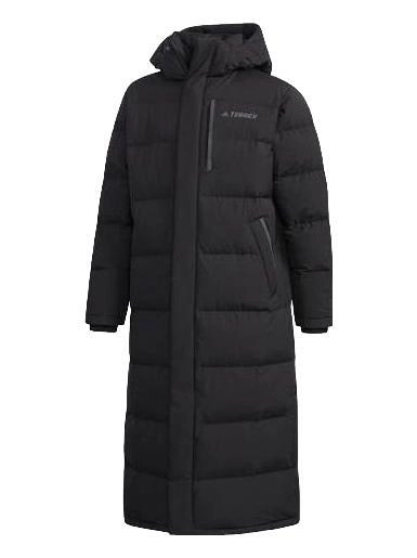 Adidas Padded Hooded Down Jacket - Black