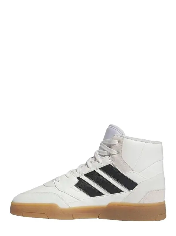 Adidas Originals Drop Step Se High Top Sneakers - Cloud White/core Black